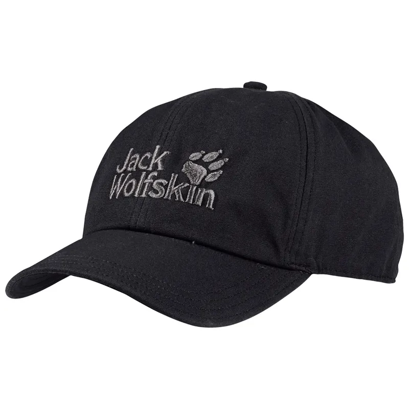 Jack Wolfskin Baseball Cap - Black