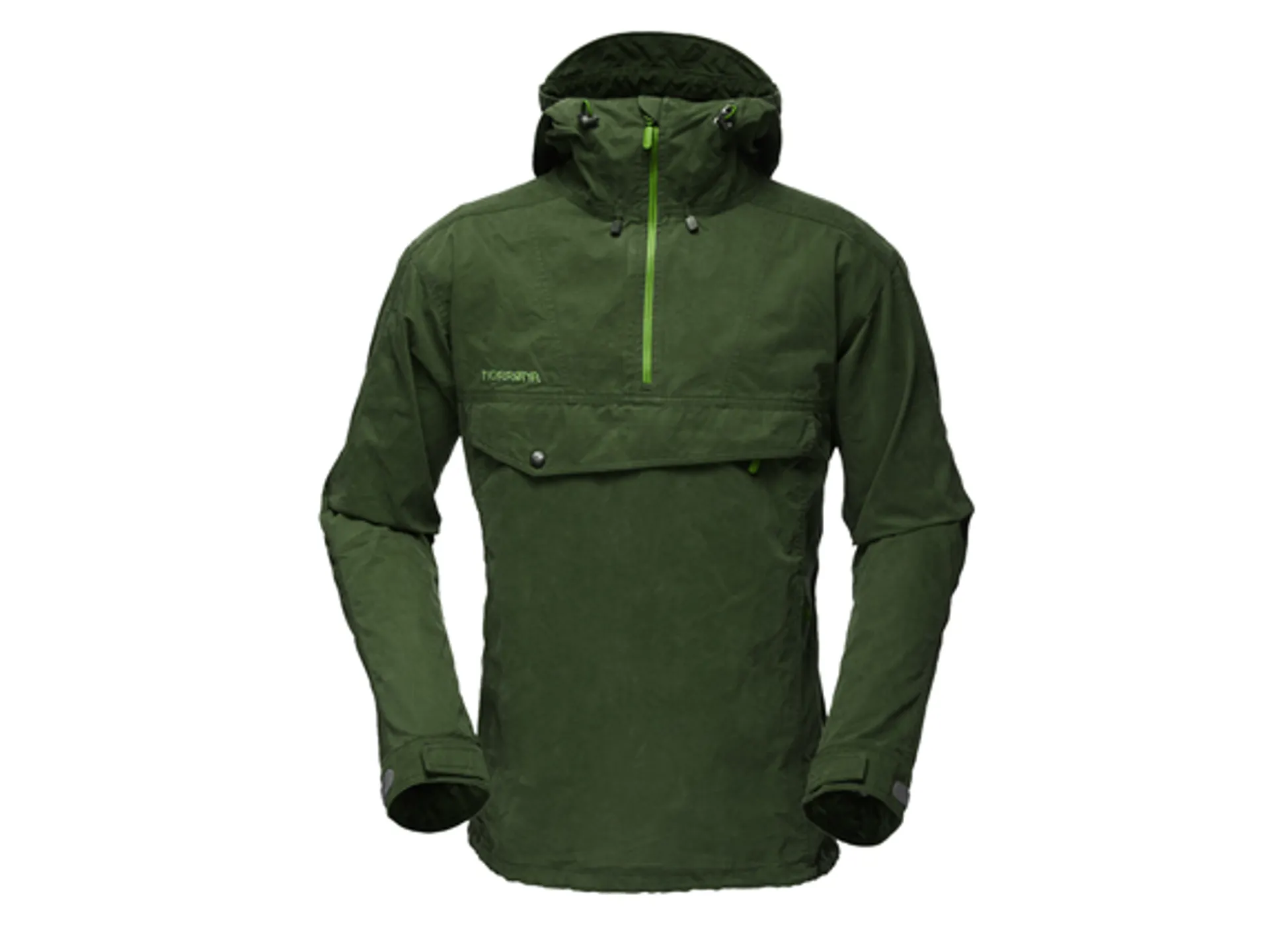 Norrona Mens Svalbard Cotton Anorak - Forest